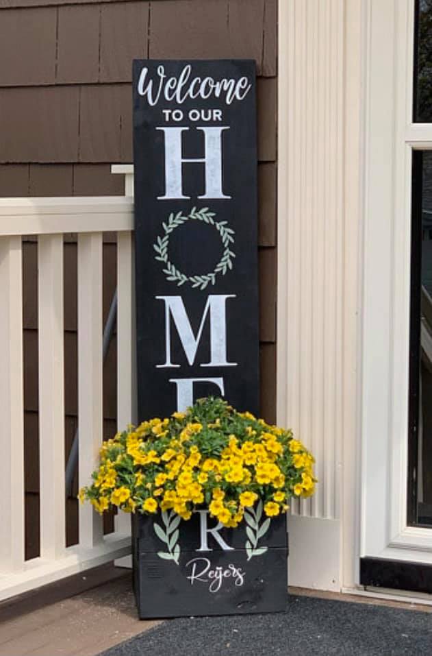 Porch Planters & Signs – Create & Escape Creative Studio / DIY Workshops