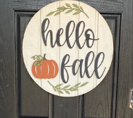 Hello Fall pumpkin | Design #1359 – Create & Escape Creative Studio ...